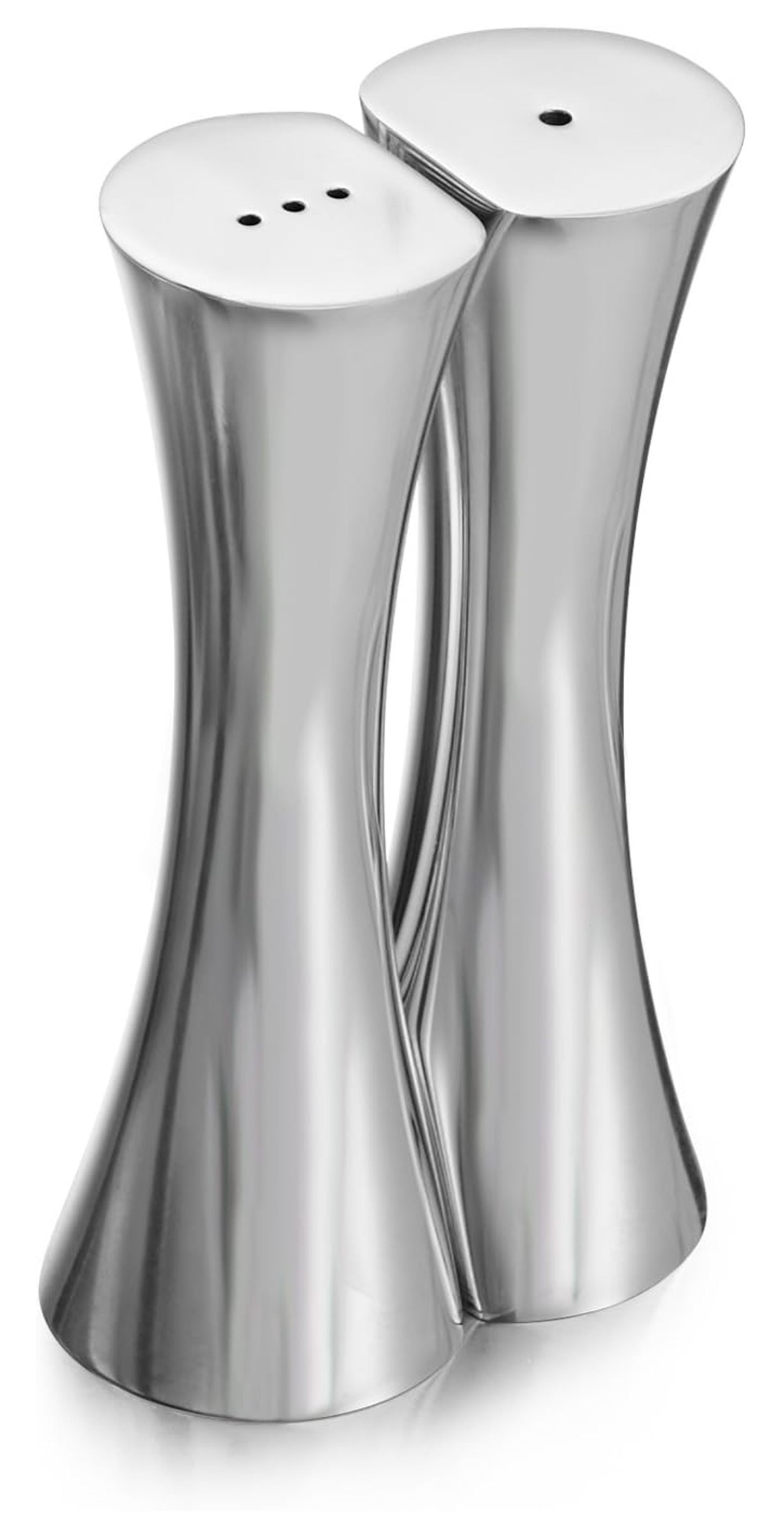 Nambé Karim Rashid Kissing Salt & Pepper Shakers – 5” Sculptural Modern ...