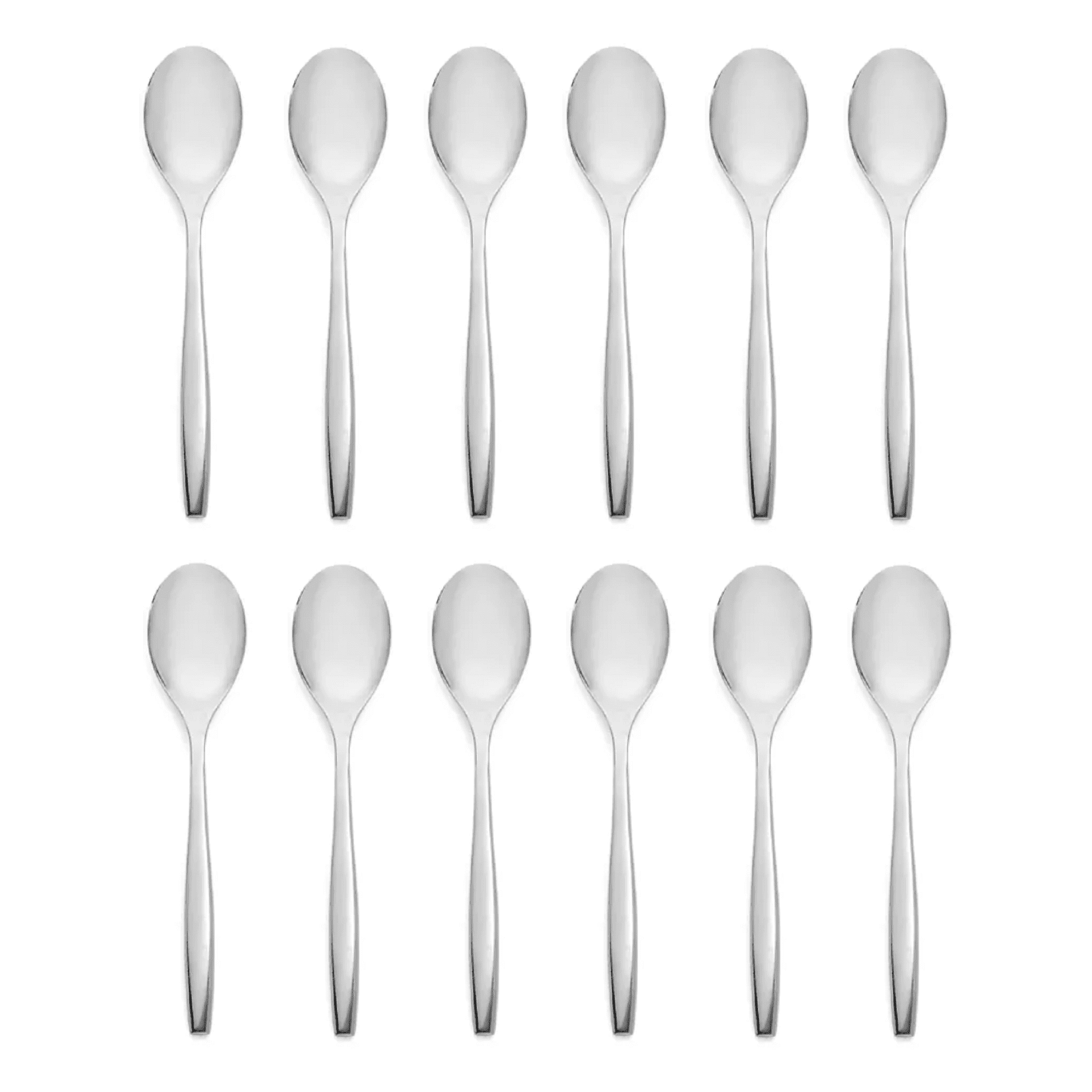 Nambe Aidan 18/10 Stainless Steel Teaspoon (Set of Twelve) - Walmart.com