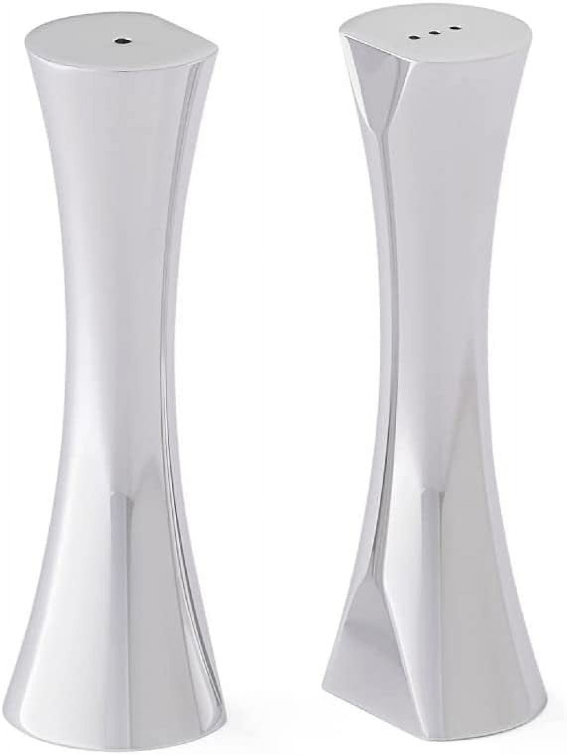 Nambe Kissing Salt & Pepper Shakers 2-Piece Set Kitchen Tool Salt Spice ...