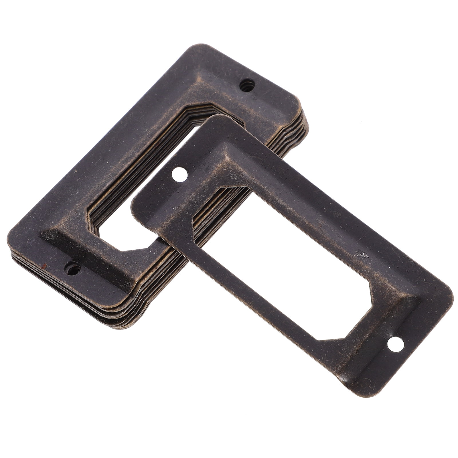 12 Pcs Cabinet Tag Label Holder File Name Card Drawer Cupboard ...