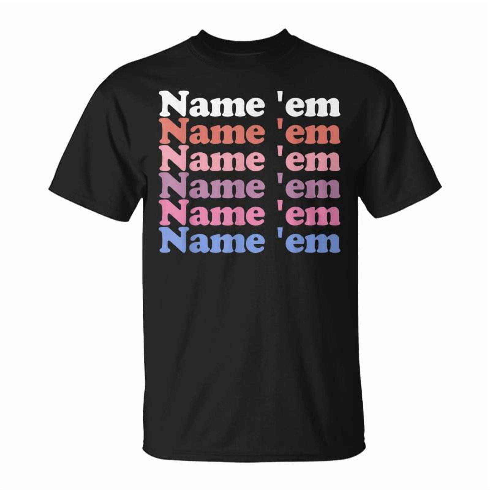 Name Em Stacked Text Sutton Statement Humorous Meme TShirt - Walmart.com