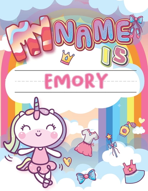 My Name is Emory: Personalized Primary Tracing Book / Learning How to ...