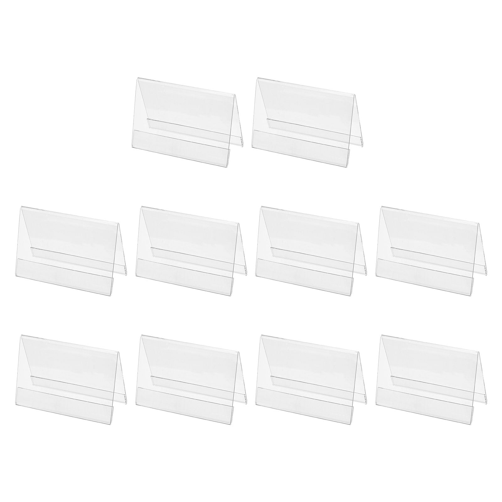 Name Plates for Desk 4.7x3.1", 10 Pack Tent Name Sign Holder Stand ...