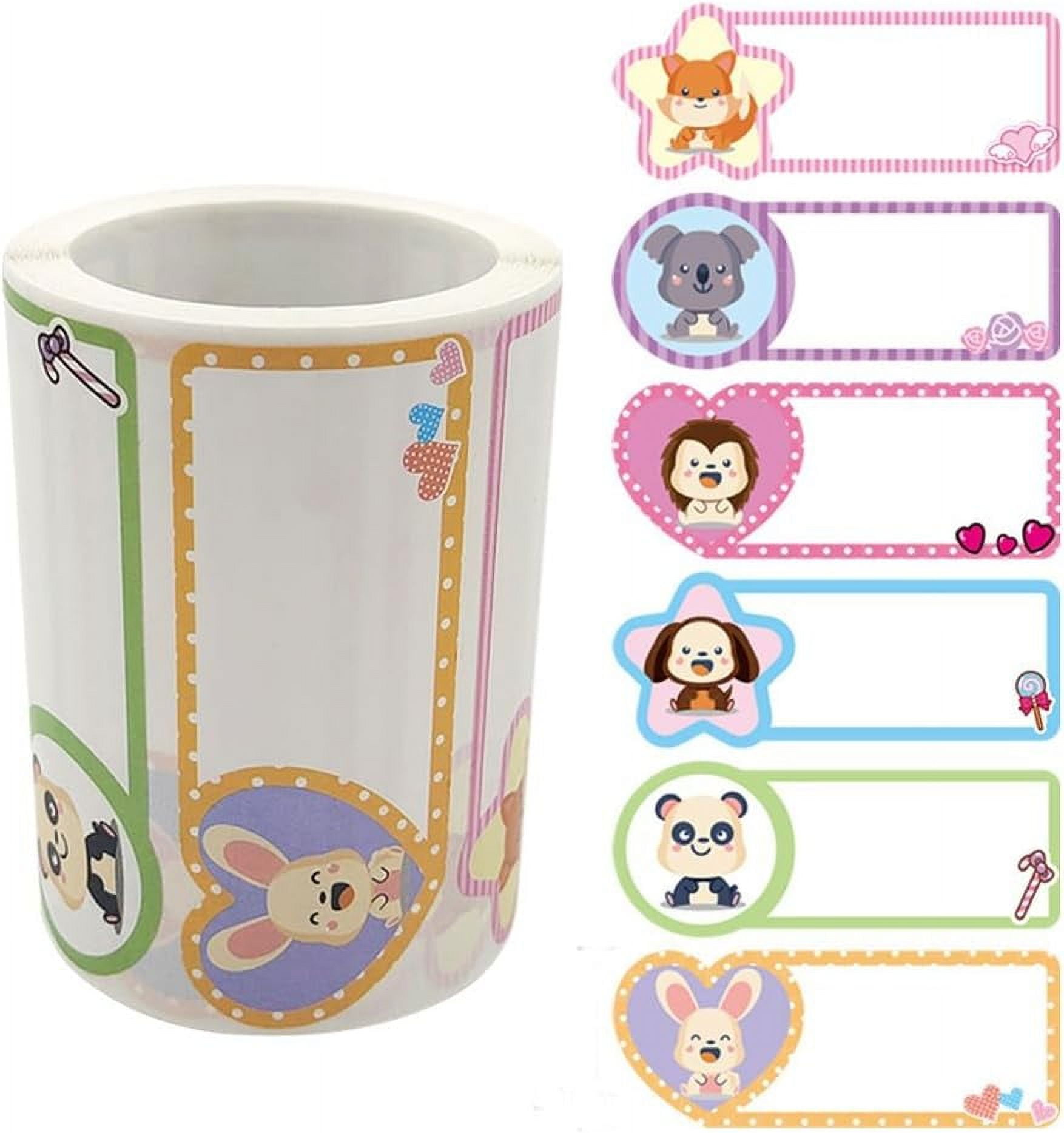 Name Stickers Name Tag Stickers Gift Sticker Tags Stickers Note Cartoon ...