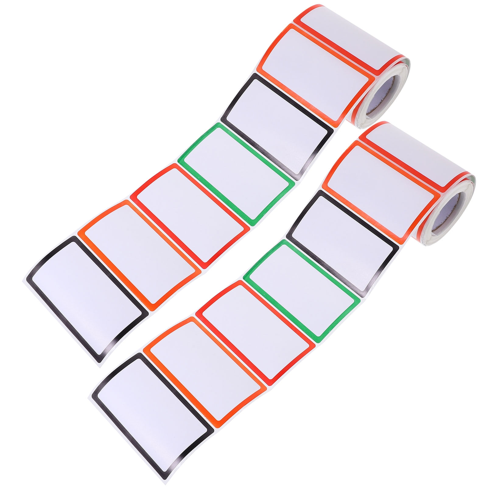 Guichaokj Name Tag Labels Dry Erase Coated Paper Stickers Organización ...