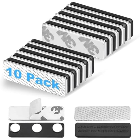 Name Tag Magnets, 10 Pack Magnetic Name Badge, Name Tag Magnets for ...