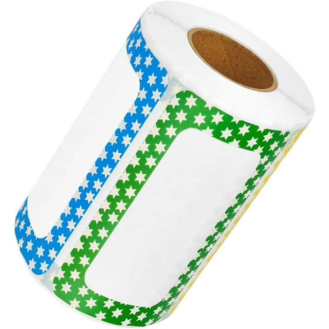 Name Tag Stickers Gift Tag Clothes Tags Sticker Labels 1 Roll Adhesive ...