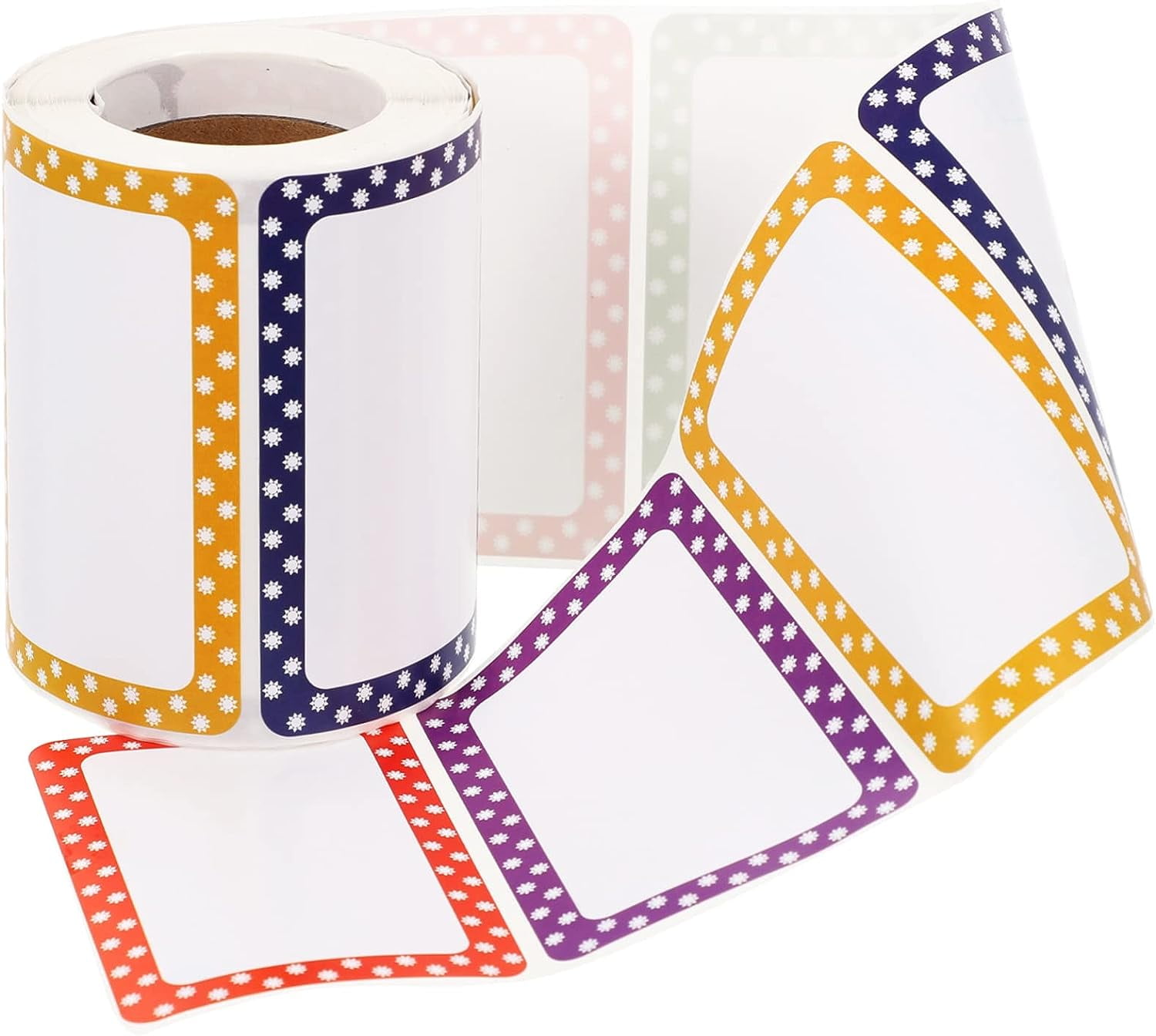 Name Tags Labels 1 Roll Blank Labels Roll of Stickers Blank Stickers ...