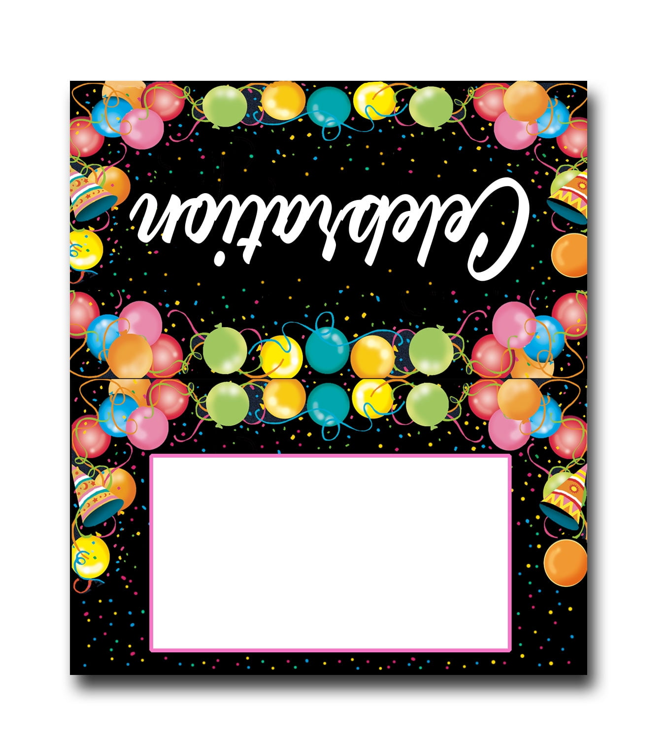 Name Tents for Celebration – 3.5×4”- Unfolded, 3.5×2”- Folded, 25 Cards ...