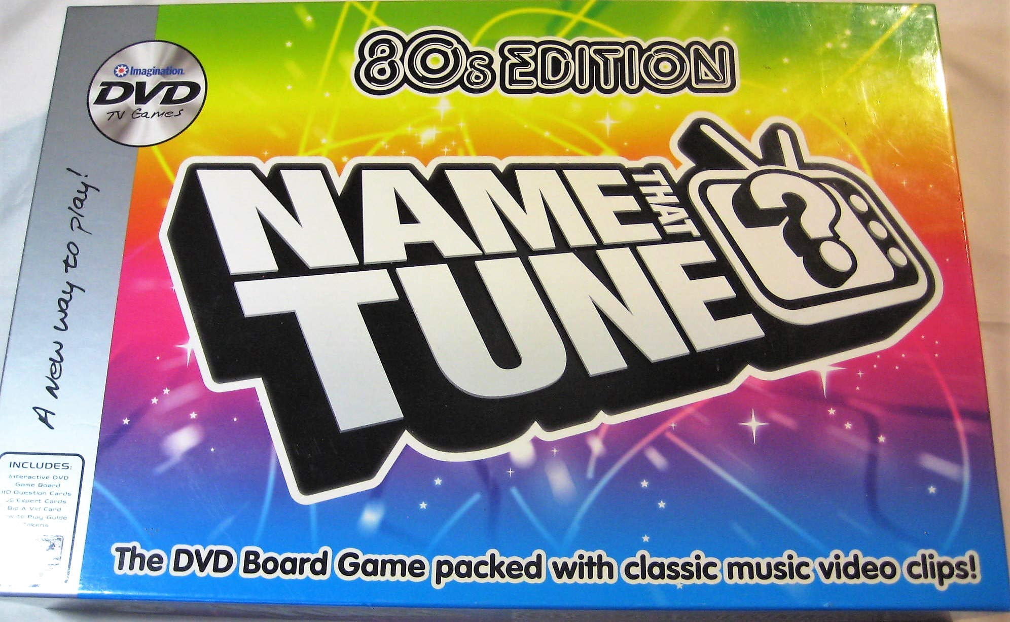 Name That Tune DVD DHF10 Board Game - 80s Edition by Imagination ...
