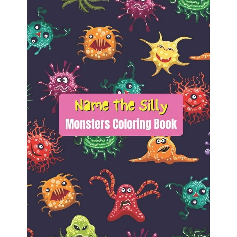 bubble names coloring pages