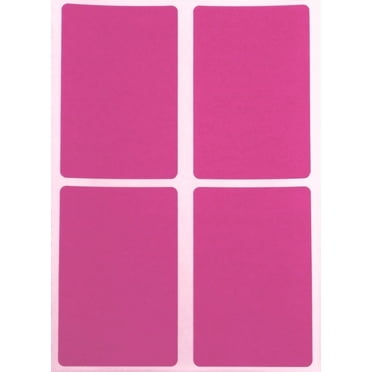 Royal Green Color Dot Stickers 2 in Neon Pink, 50mm Round Labels for ...