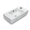"Nameeks 001900-U-One Hole Cerastyle 25-3/10"" Wall Mounted Bathroom ...