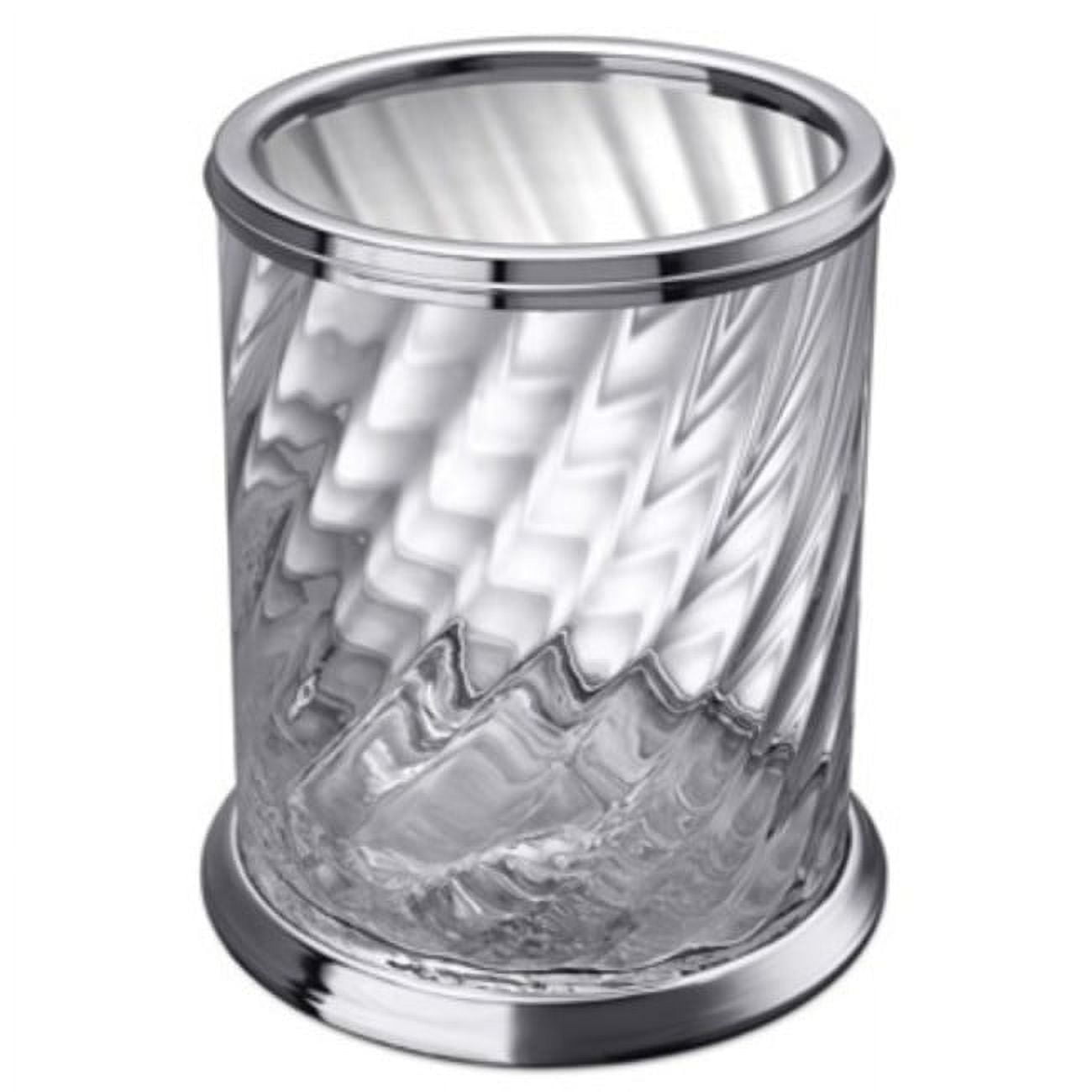 Nameeks 89801 Windisch Free Standing Waste Basket - Chrome - Walmart.com