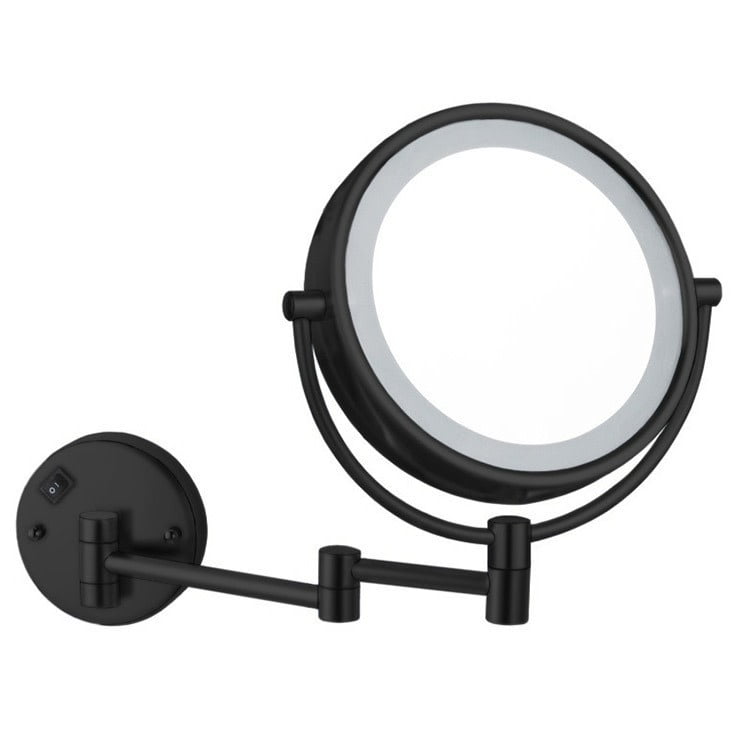 Nameeks AR7705-7X Glimmer 8" LED Lighted Wall Mounted Make-Up Mirror ...