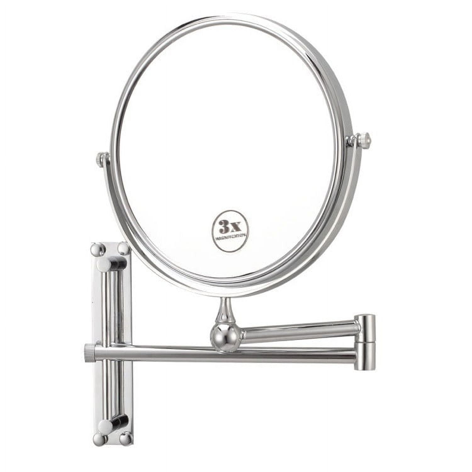 Nameeks Ar7708-3X Glimmer 8" Diameter Modern Circular Framed Bathroom ...