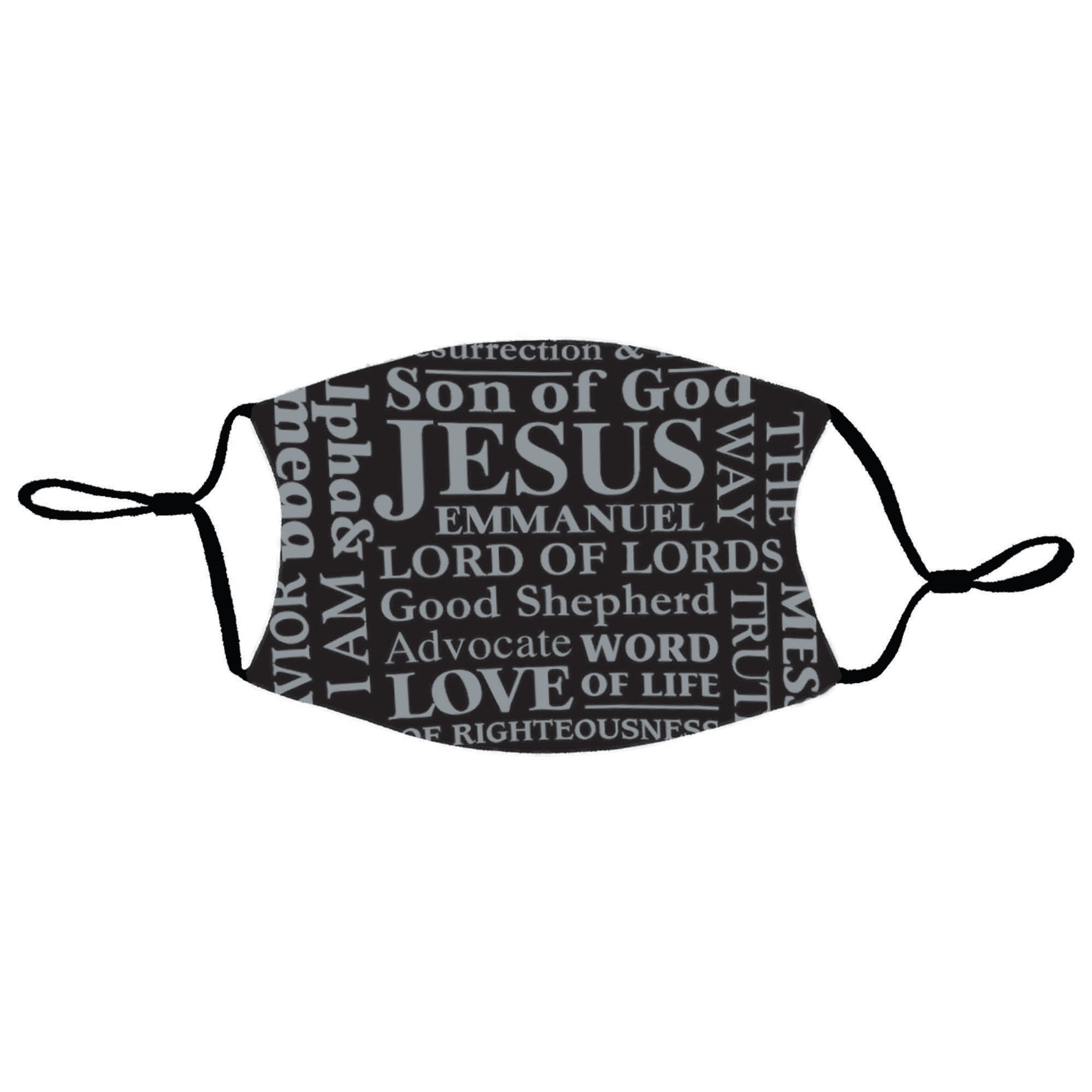 Names Of Jesus Face Mask - Walmart.com