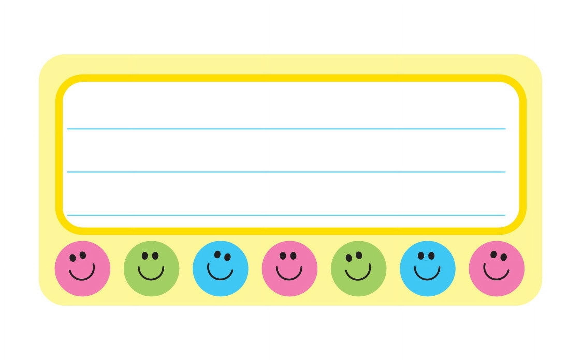 SHAPES ETC. Nametag - Smile - Walmart.com