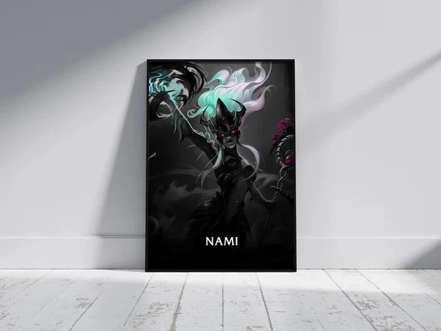 Nami League Of Legends League Of Legends Poster The Tidecaller Lol ...