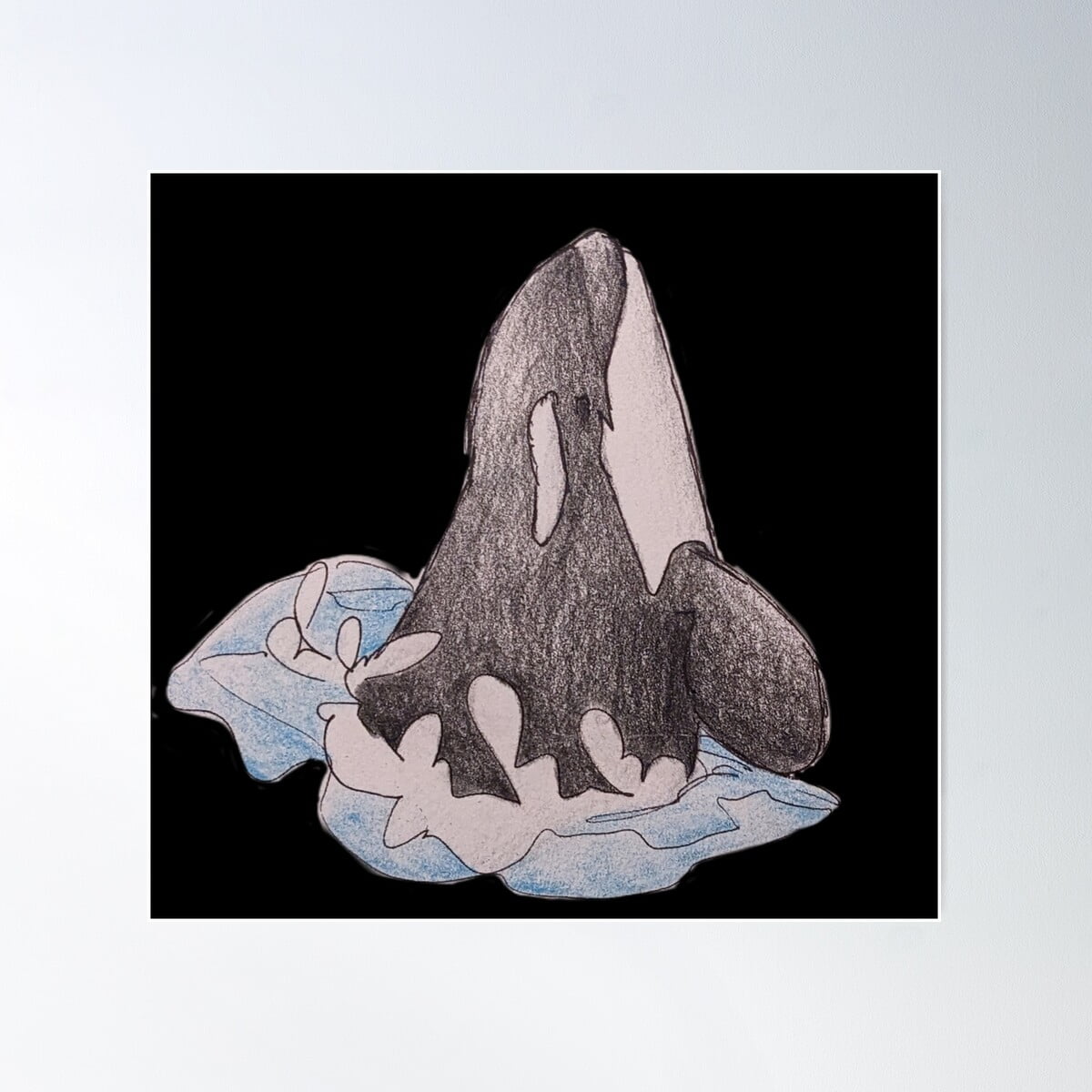 Nami Orca Poster Wall Art, Modern Wall Decor For Living Room Bedroom ...