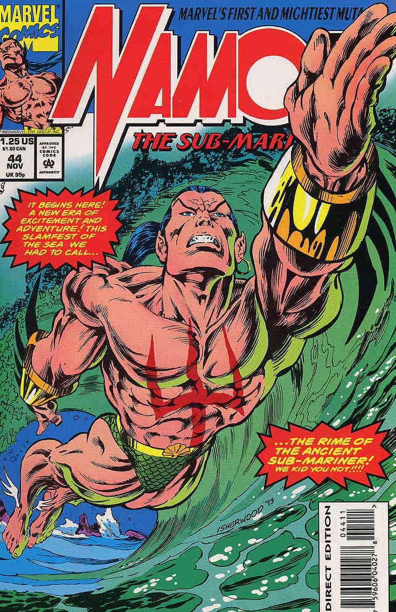 Namor, The Sub-Mariner #44 VF ; Marvel Comic Book - Walmart.com