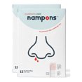 Nampons™ for Nosebleeds - 24 Nasal Strips with Hypoallergenic Clotting ...