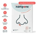 Nampons™ Fast-Acting Nose Strips, 6 pack - Hypoallergenic with Clotting ...