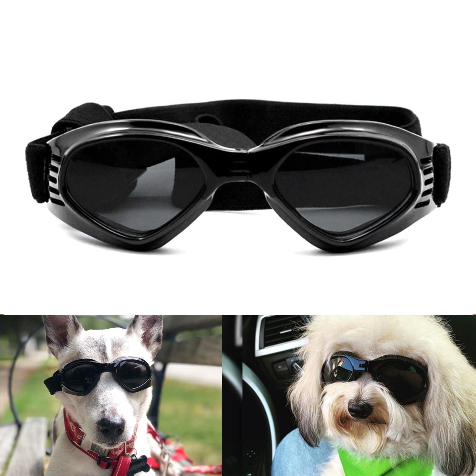 Namsan Dog Goggles Dog Sunglasses UV Resistant Windproof Snowproof ...