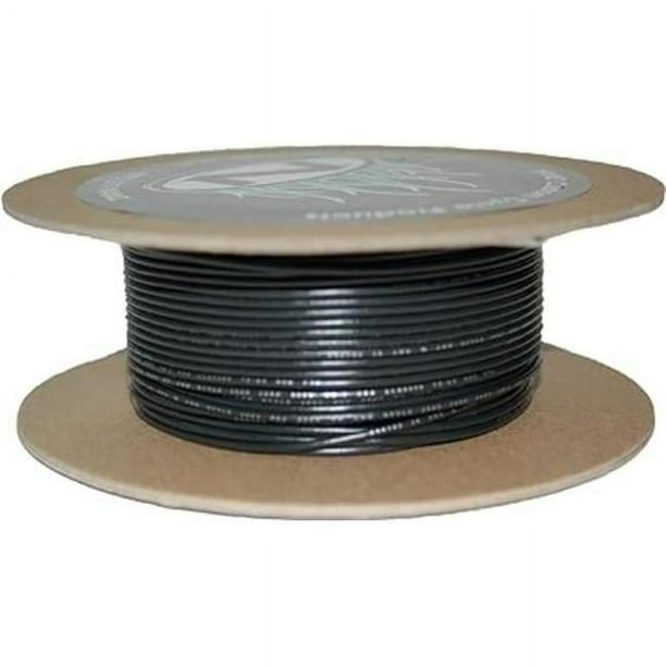 Namz 100' Wire Spool - 18 Gauge - Black NWR-0-100 - Walmart Business ...
