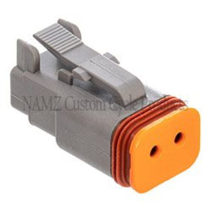 Namz Custom Cycle Products New Deutsch DT Plug and Wedgelock, 850-08018 ...