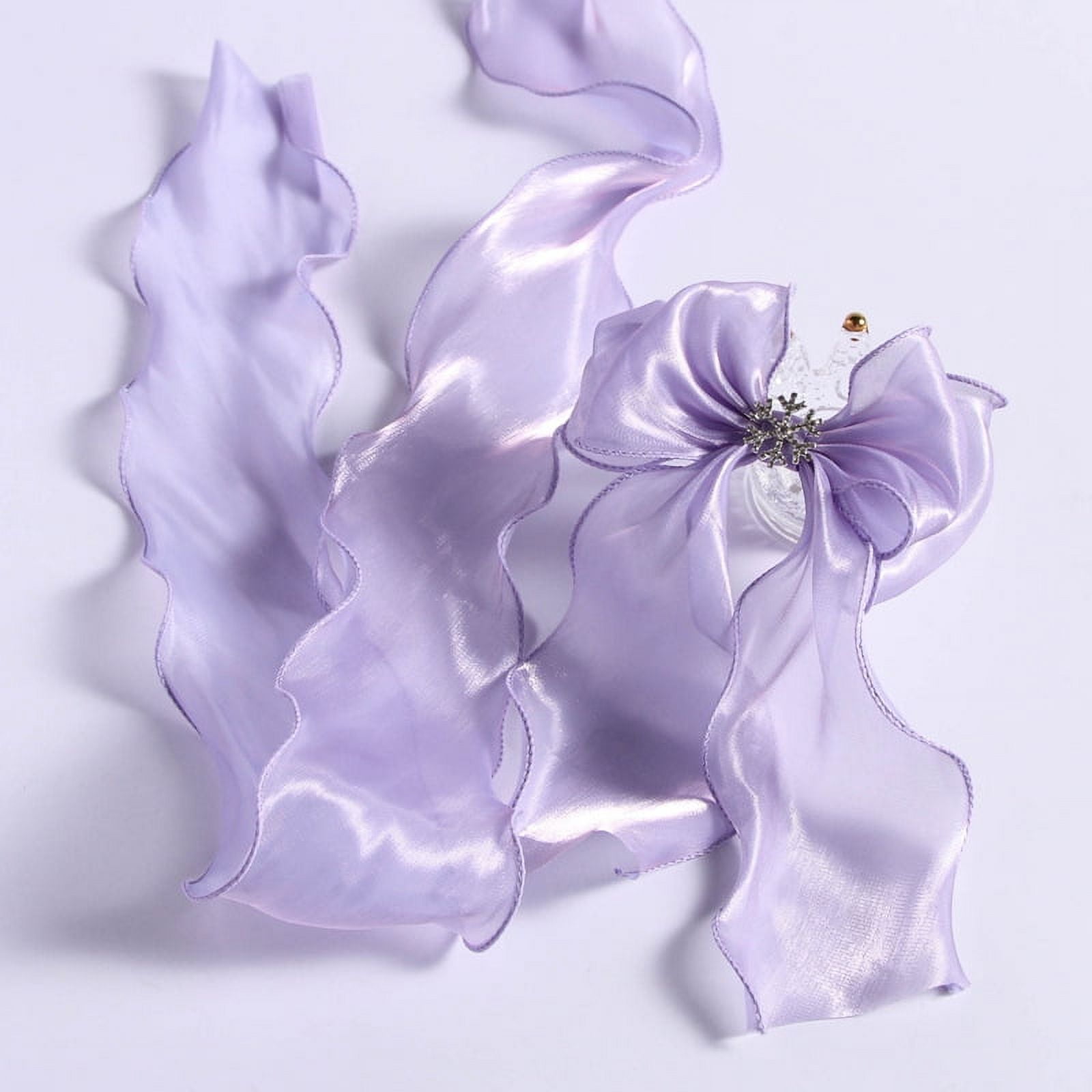 Namzi 10 Yards Organza Ribbon Sheer Ribbon Polycotton Ribbon Shiny ...
