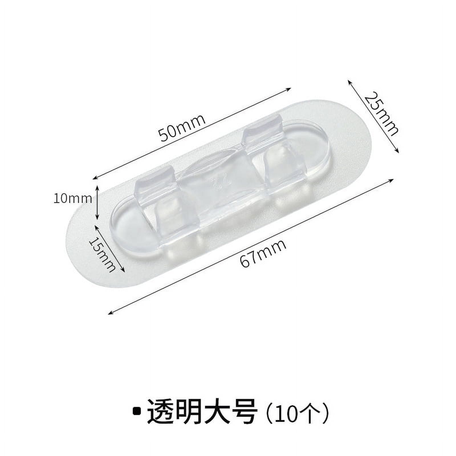 Namzi 10 piece wire fixer, no drilling plug, wall wiring, self-adhesive ...