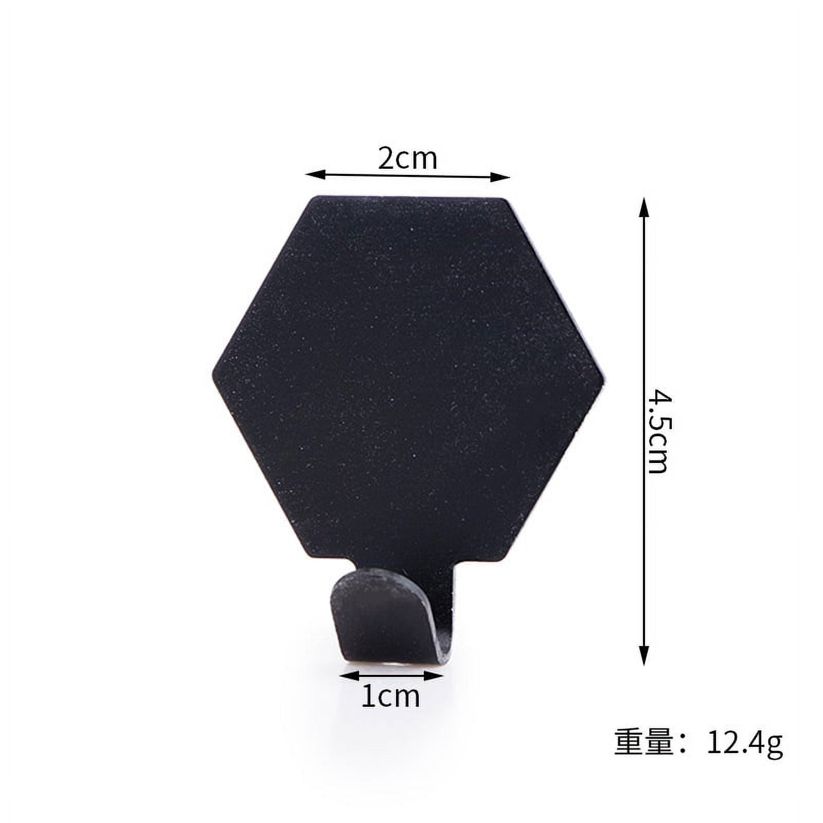 Namzi 12 piece non perforated stainless steel hook, bedroom bathroom ...