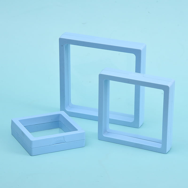 Namzi 12 pieces 3D floating frame display stand jewelry gift box ...