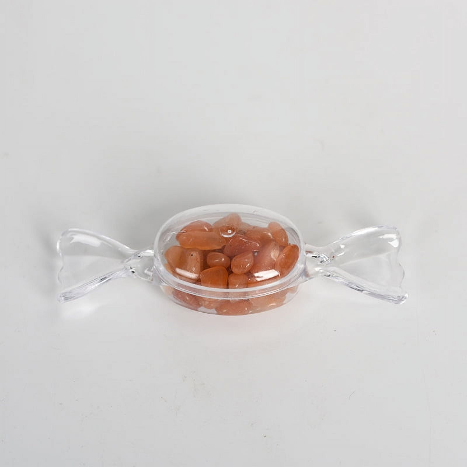 Namzi 2 pieces of red Dongling stone natural crystal stone imitation ...