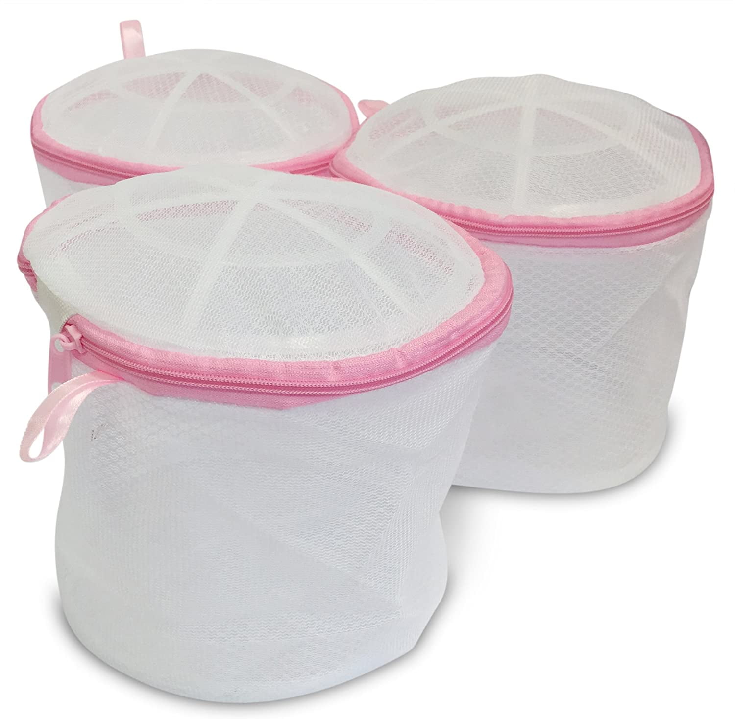 Namzi 3-Pack of Premium Bra Wash Bags for Delicates - Double-Wall ...