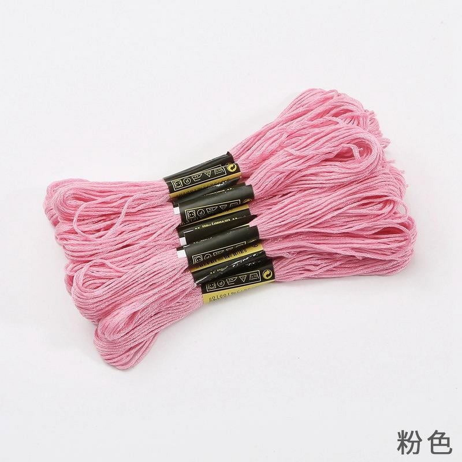 Namzi 5 Skeins Embroidery Floss Red Color, Friendship Bracelet String ...