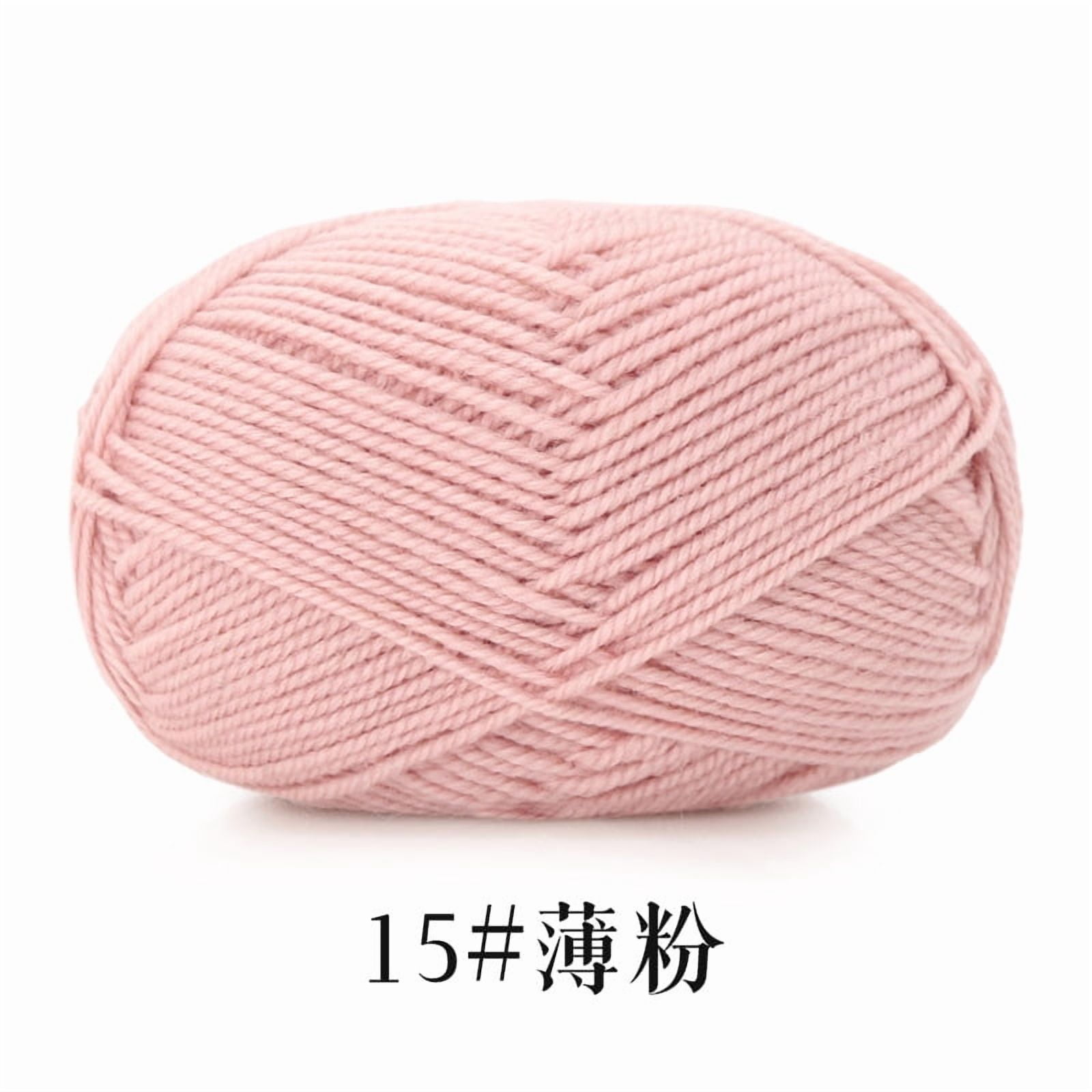 Namzi 50g Ultra Soft Yarn Beginners Crochet Yarn, DIY Craft Yarn for ...