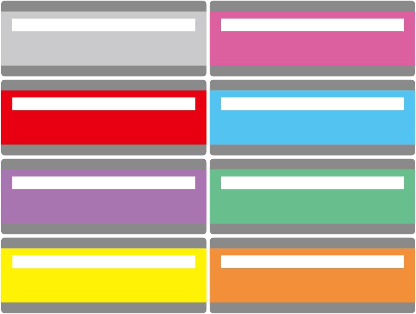 Namzi 8pcs Colored Plastic Sheet Highlight Overlay Bookmarks Read Cover ...