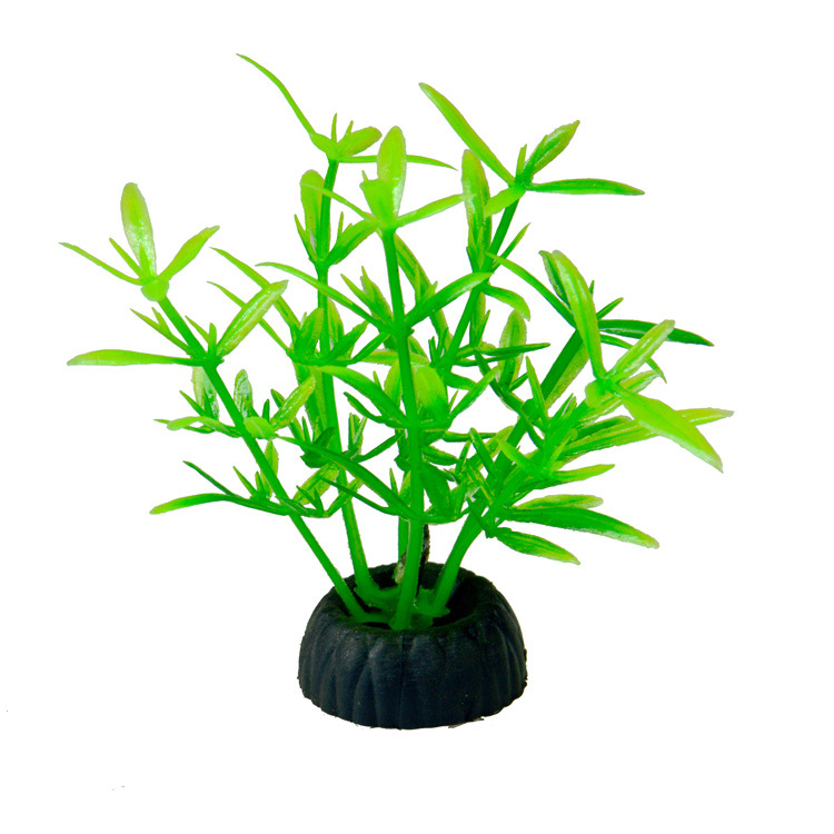 Namzi Aquarium Plants 2-Pack Artificial Aquatic Plants Lifelike Plastic ...