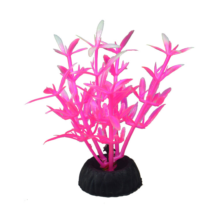 Namzi Aquarium Plants 2-Pack Artificial Aquatic Plants Lifelike Plastic ...