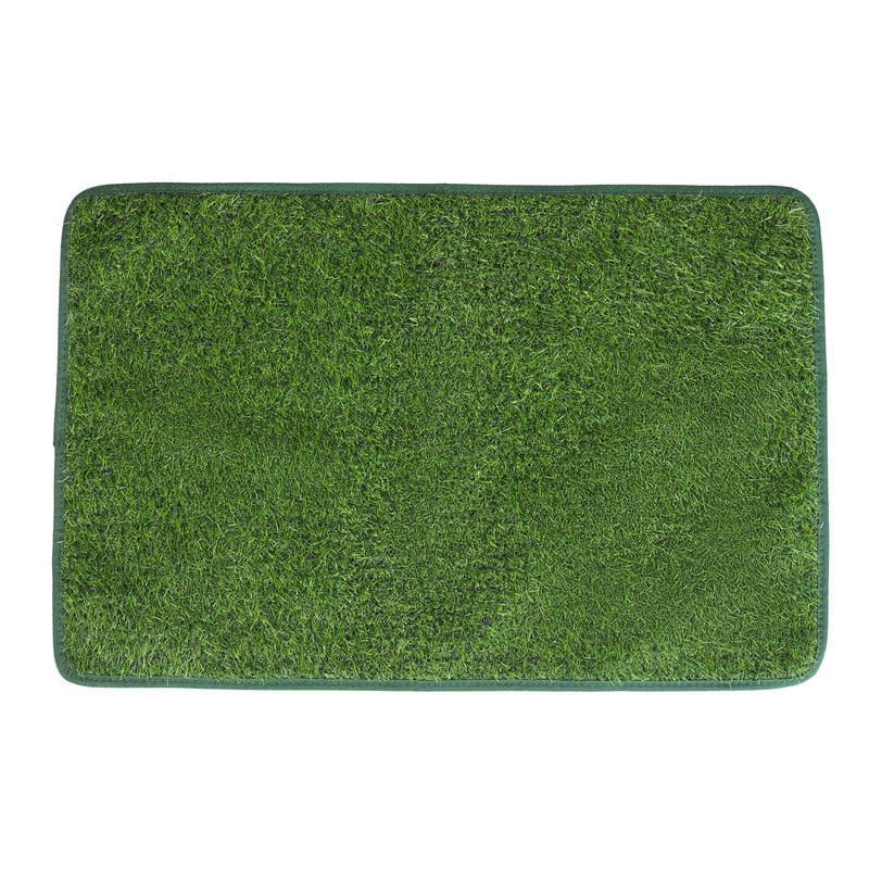 Namzi Artificial Dog Grass Pad, Green Puppy Grass Potty Training Mat ...