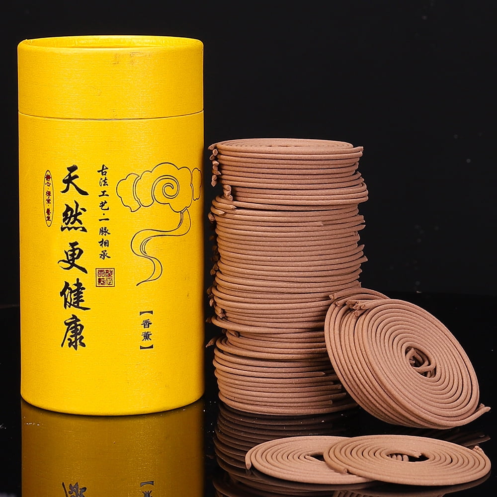 Namzi Coils Incense (120 PCS) Spiral Incense Coil Incense Holder Burner ...