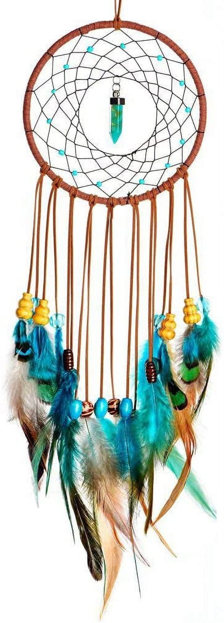 Namzi DIY Feather Dream Catcher Kits Wall Hanging Boho Decor Handmade ...