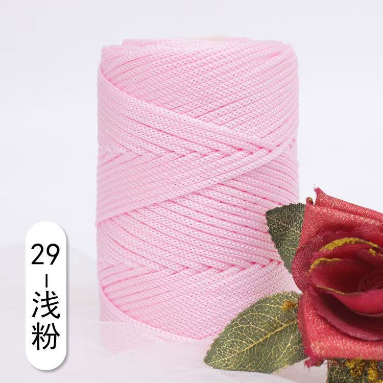 Namzi Easy Crochet Yarn, Premium Nylon Craft Yarn, light pink, 1 roll ...