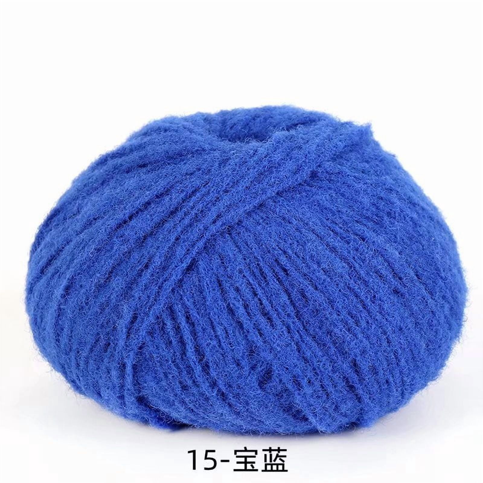 Namzi Easy Crochet Yarn - Soft dark blue Yarn for Crocheting, 1 roll ...