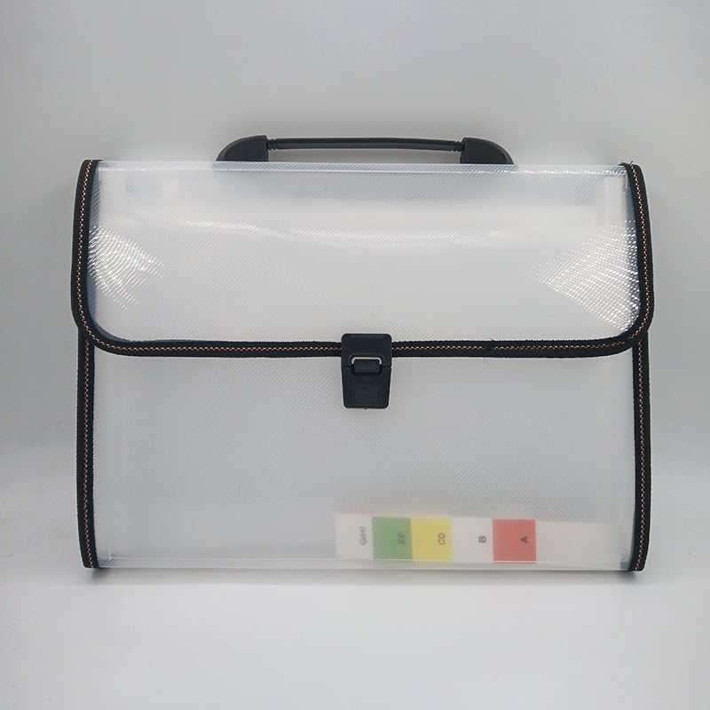 Namzi Foolscap 13 Pockets Accordion File Organizer with Handle ...