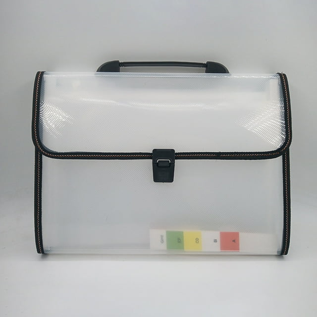 Namzi Foolscap 13 Pockets Accordion File Organizer With Handle Portable Expanding File Folder