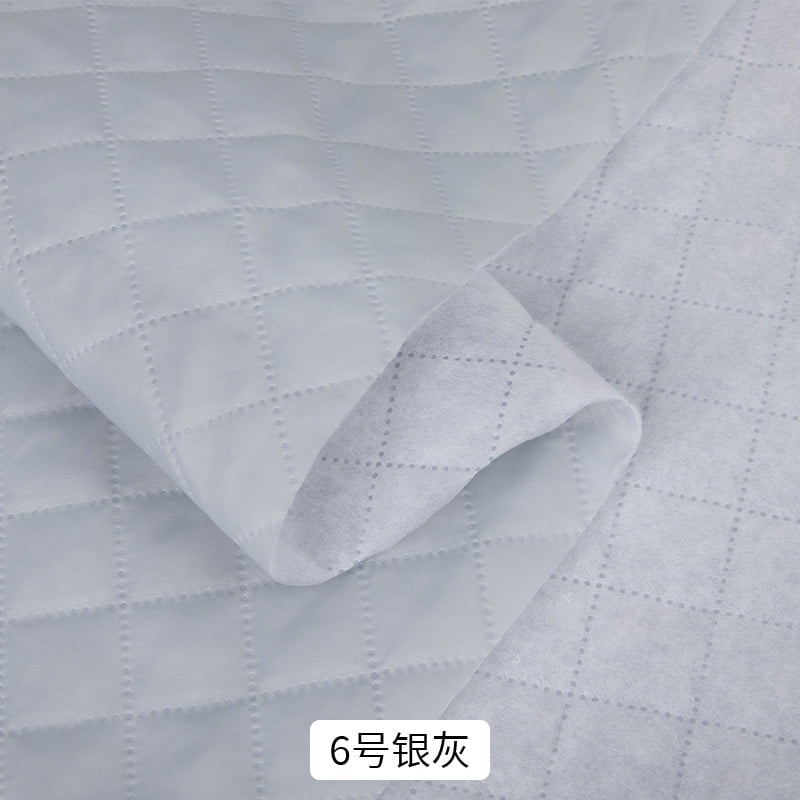 Namzi Geometry Pattern Quilted Cotton Fabric 1 Yard Thick Padded Lining ...