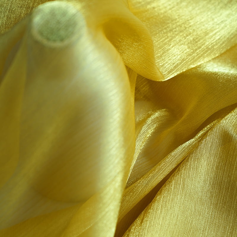 Namzi Lustrous Drooping Texture Pleated Fabric,Soft Organza Fabric for ...